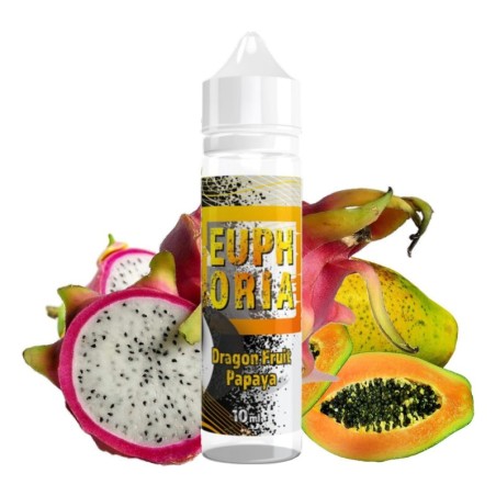Longfill Euphoria 10/60ml Fruit du Dragon Papaye | DoctorVape